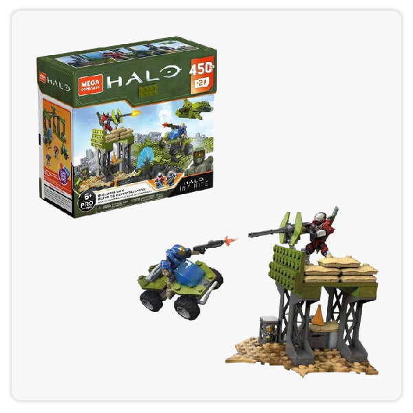 Mega Construx - Games Xbox Halo Infinite Vehicle Box Construction ...